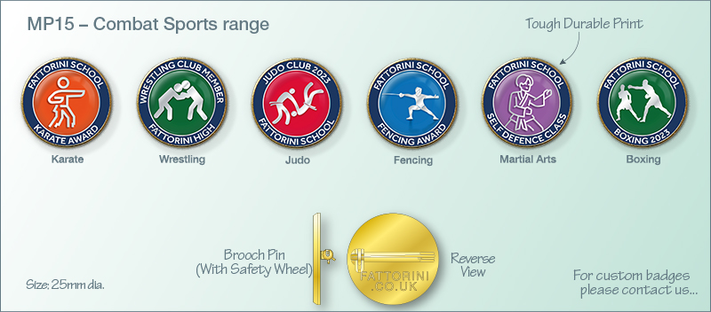 School Sports Achievement Badges | Fattorini