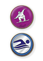 School Sports Achievement Badges | Fattorini